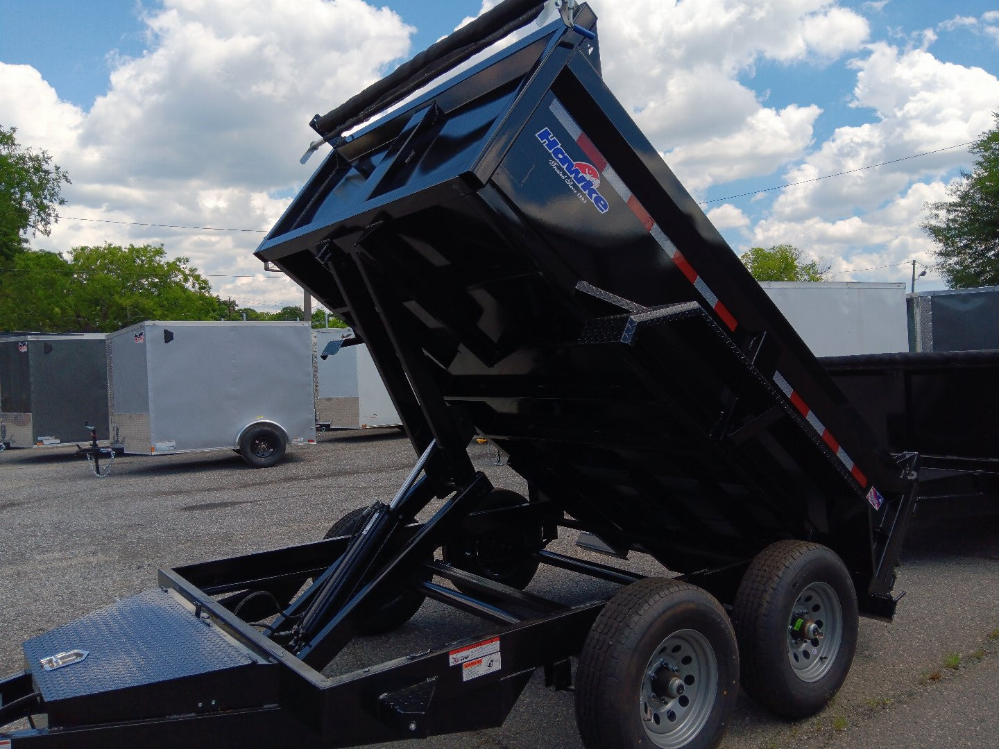 New 2026 Hawke Trailers 6X10TA 10K Low Profile Dump Trailer for sale in ...