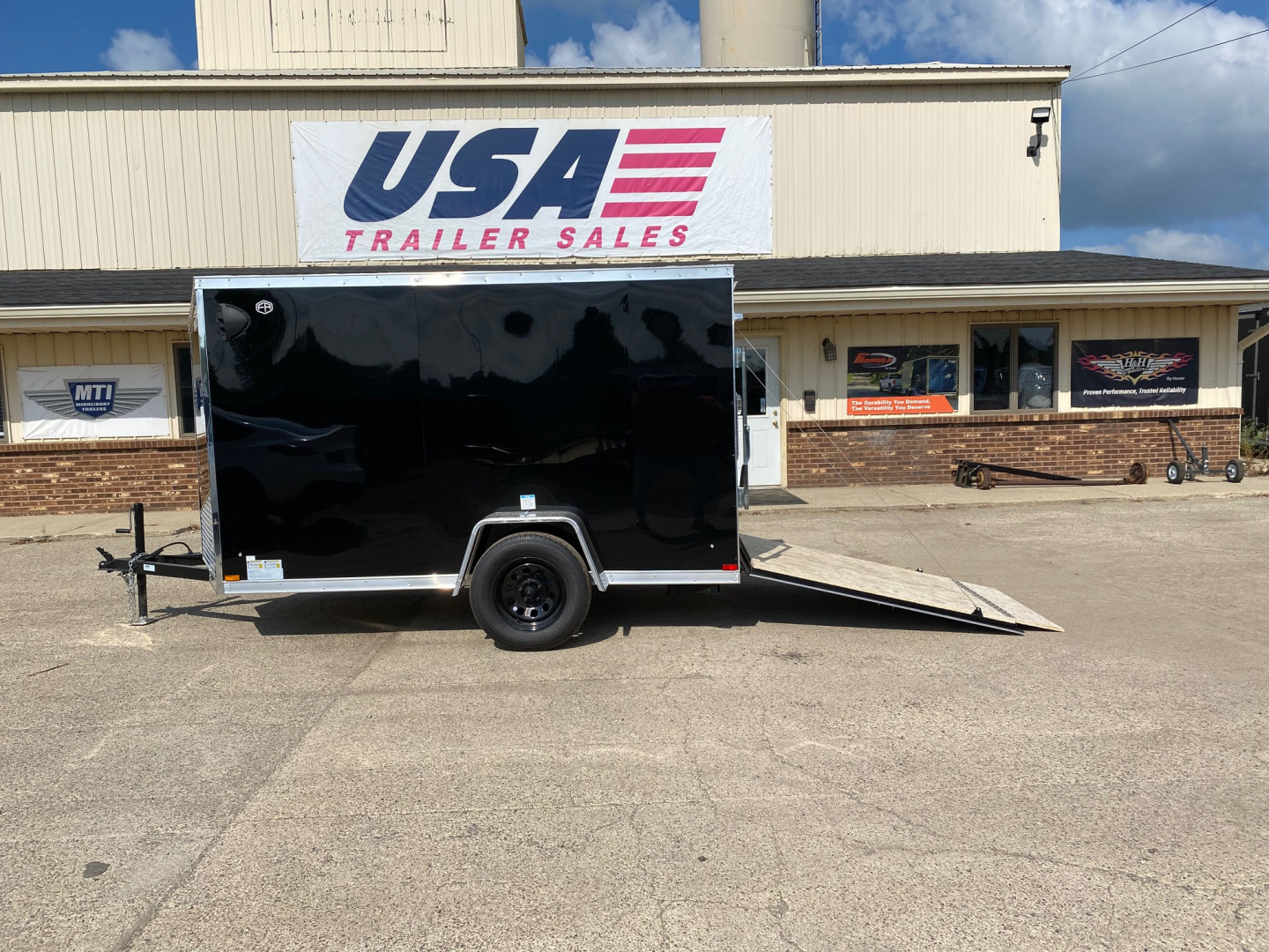 New 2026 US Cargo 5x10 Scout 3K V-Nose Cargo / Enclosed Trailer for ...