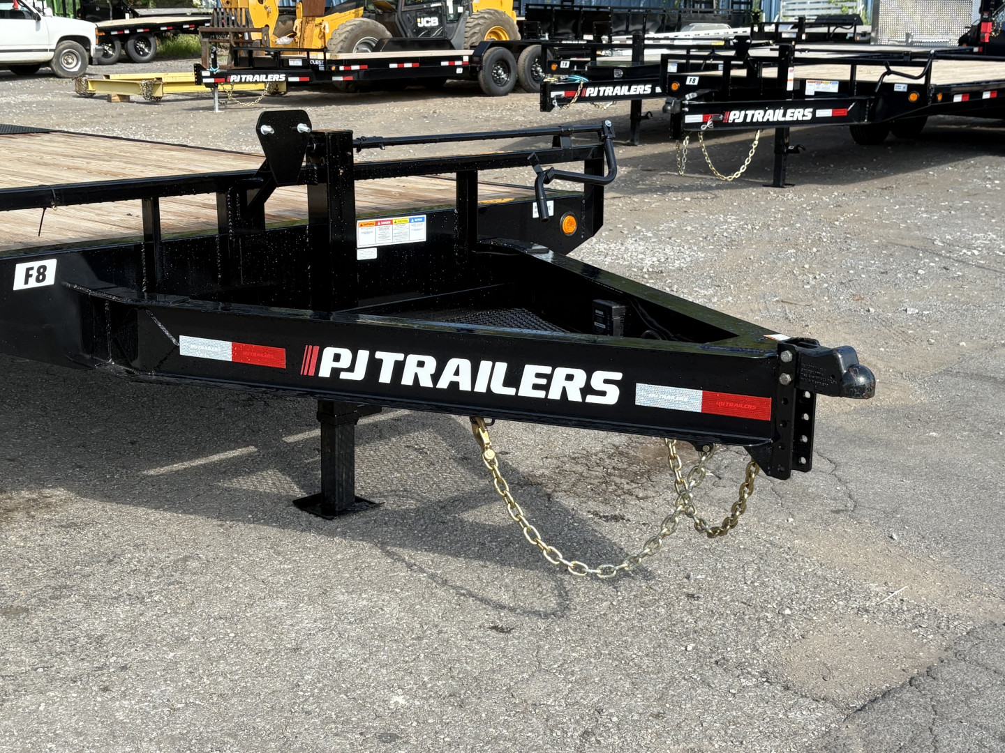 New 2026 PJ Trailers 102" x 24' - 8" I-Beam (F8) 16K GVWR Deckover ...
