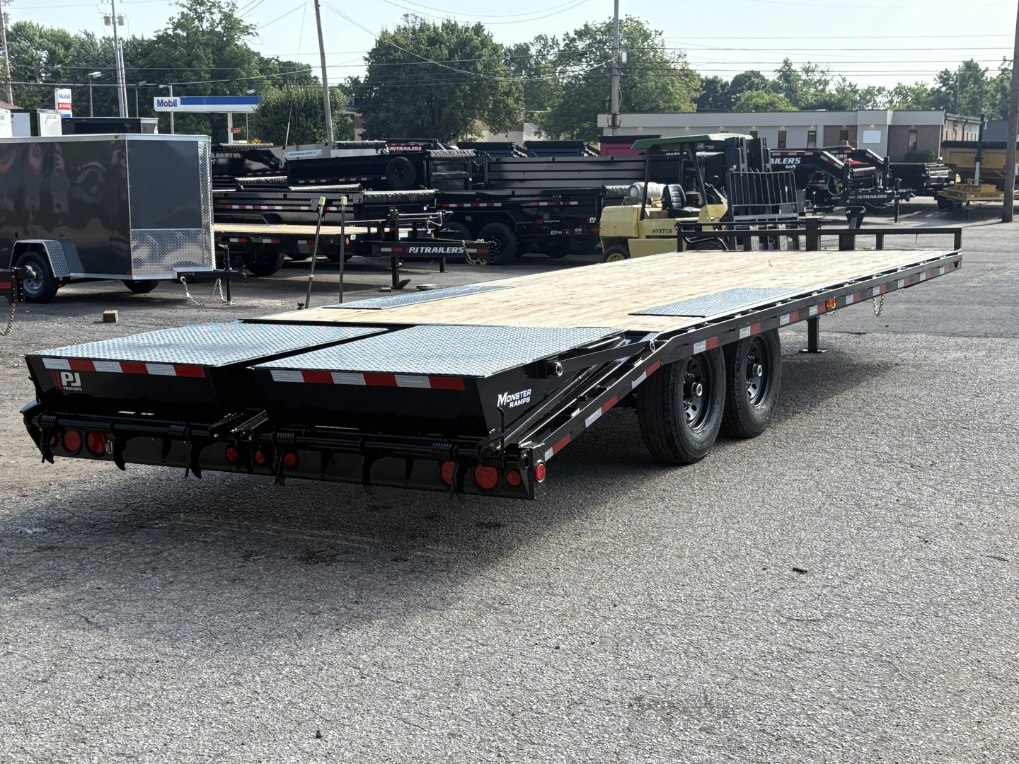 New 2026 PJ Trailers 102" x 24' - 8" I-Beam (F8) 16K GVWR Deckover Trailer for sale in ...