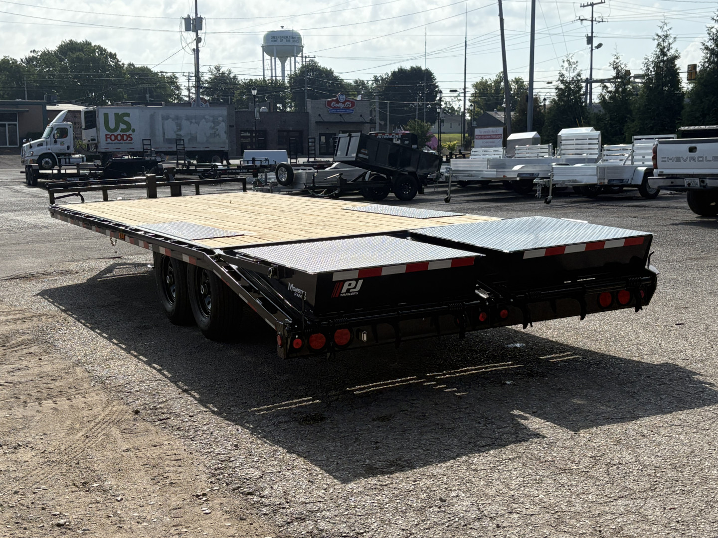 New 2026 PJ Trailers 102" x 24' - 8" I-Beam (F8) 16K GVWR Deckover ...
