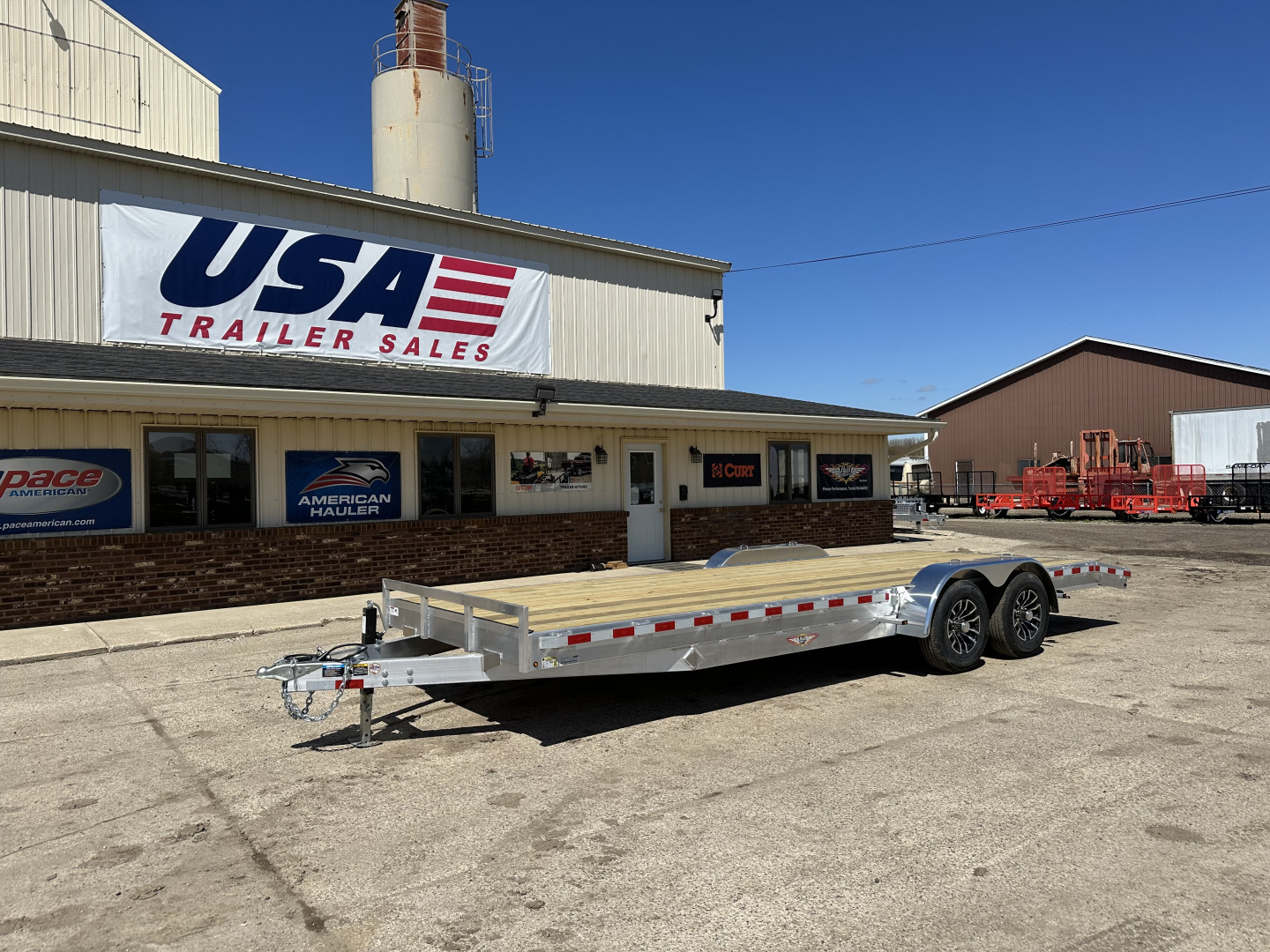 New 2025 H&H Trailers 82x20 Aluminum 10K Car Hauler for sale in Wayland, MI