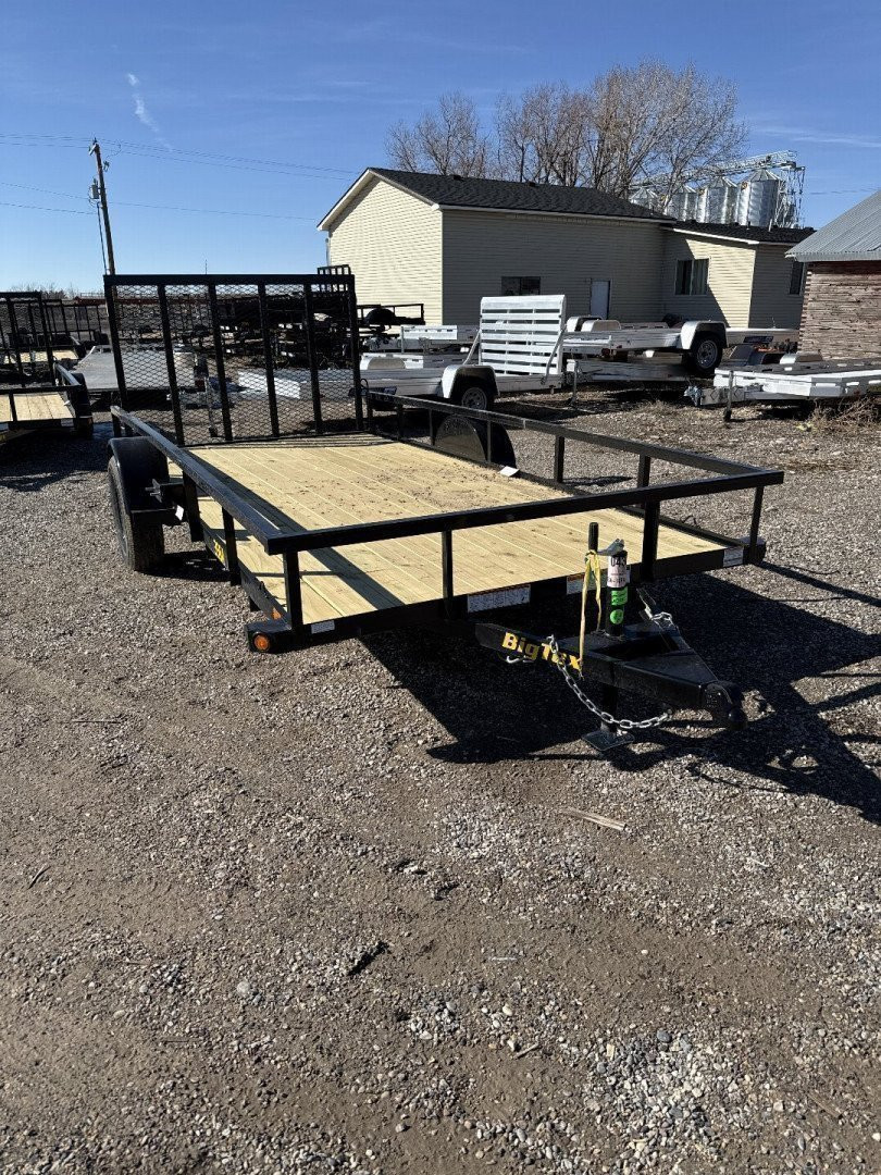 New 2025 Big Tex Trailers 35SA-14 77"X14' Utility Trailer
