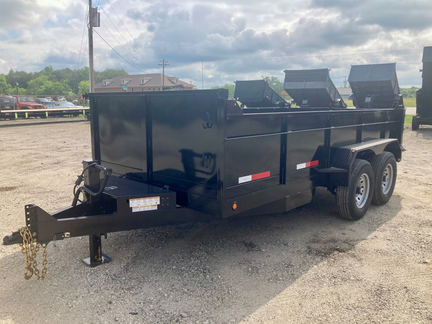 New 2025 McElrath Trailers 7x14DT7T Dump Trailer