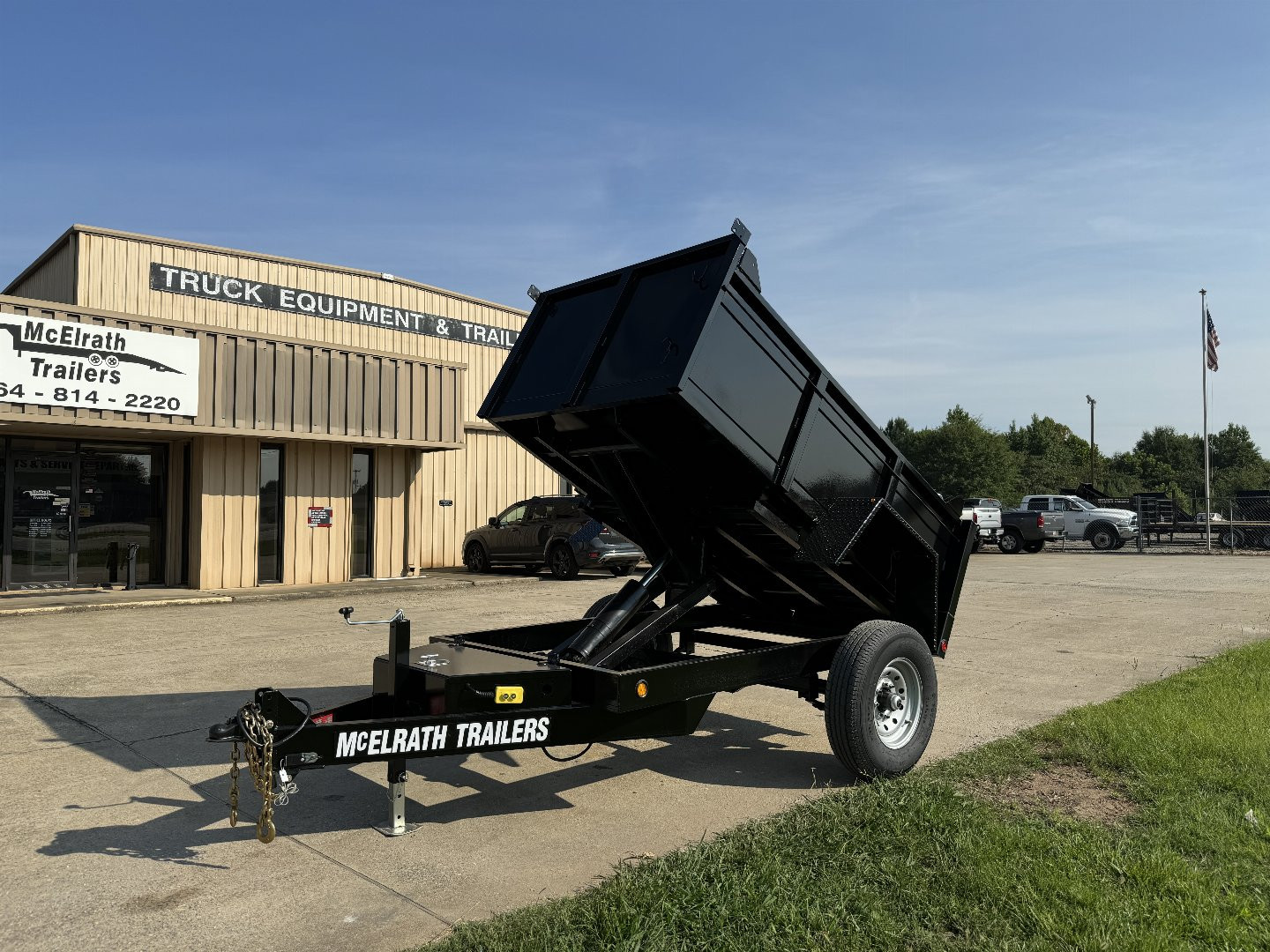 New 2024 McElrath Trailers 5x8DT5T Dump Trailer for sale in Chesnee, SC