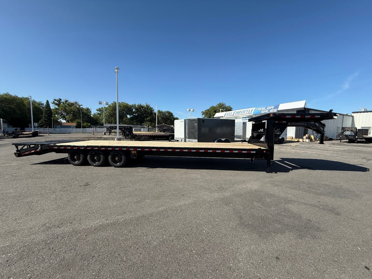 New 2026 Iron Bull 102X34 Flatbed Trailer