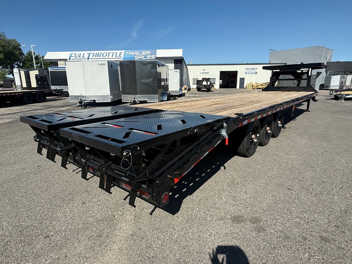 New 2026 Iron Bull 102X34 Flatbed Trailer