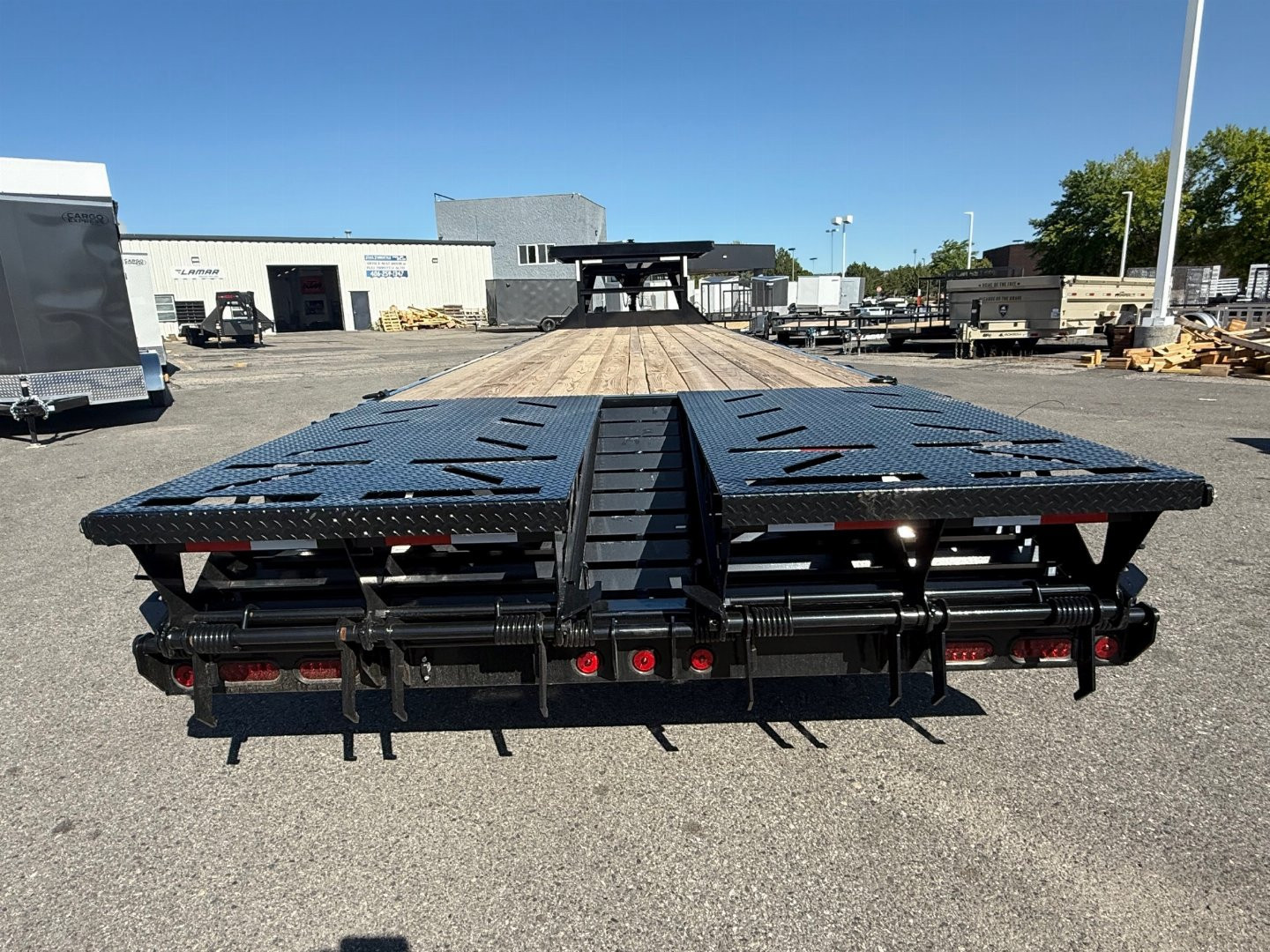 New 2026 Iron Bull 102X34 Flatbed Trailer