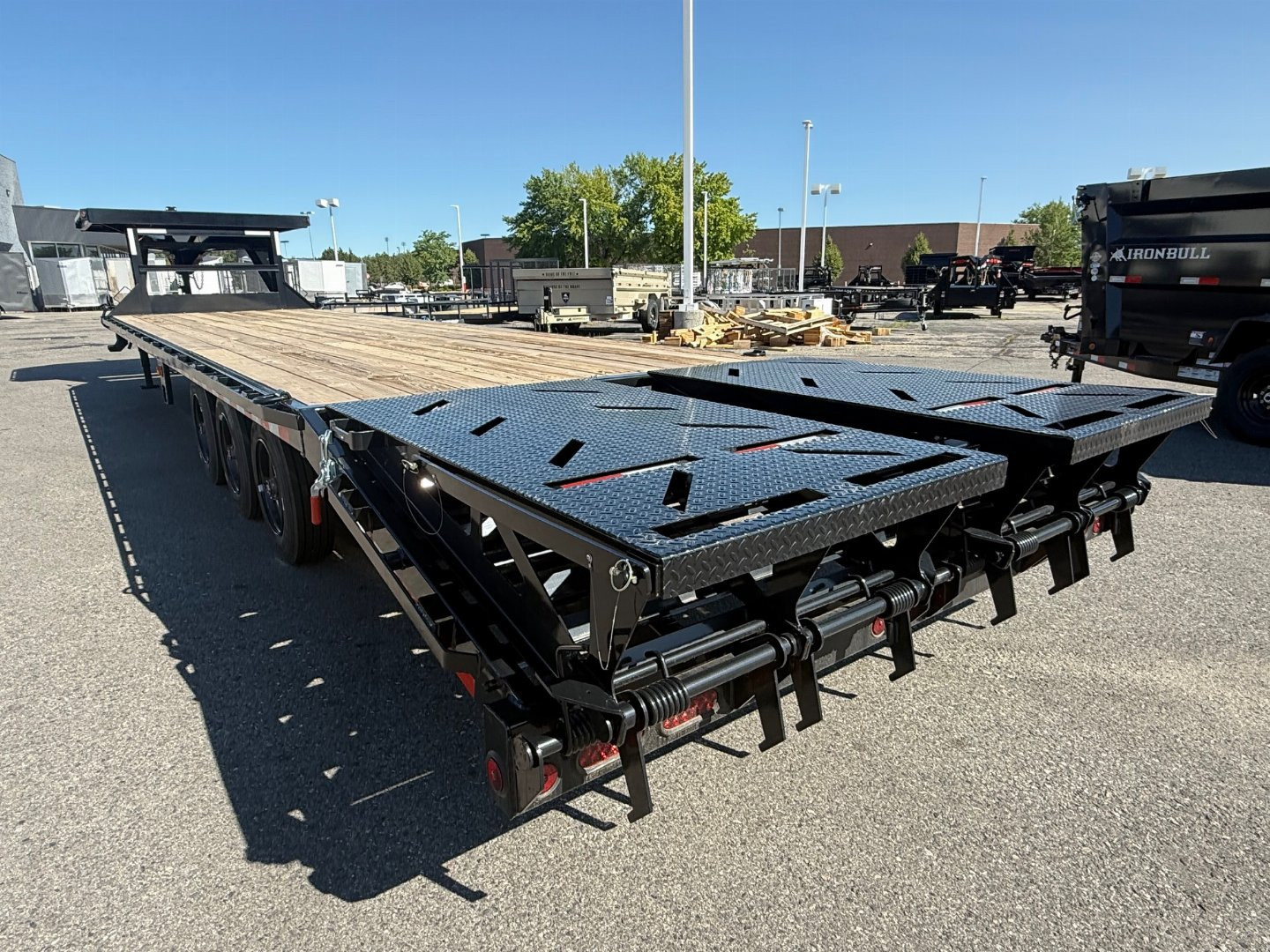 New 2026 Iron Bull 102X34 Flatbed Trailer