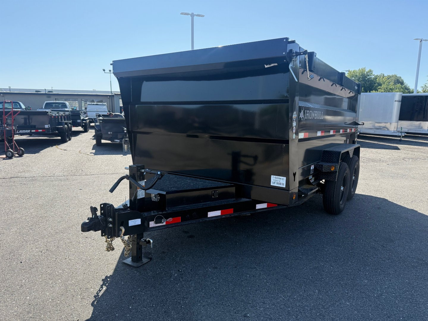 New 2026 Iron Bull 83X12 Dump Trailer