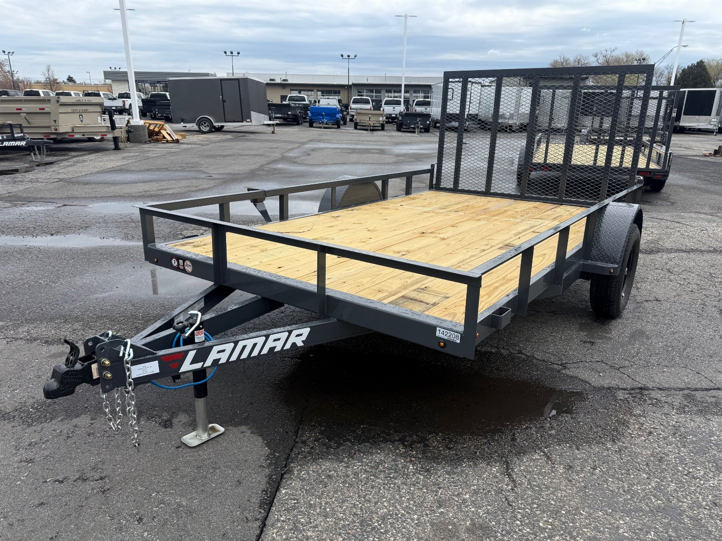 New 2025 Lamar Trailers UTILITY 3K Utility Trailer