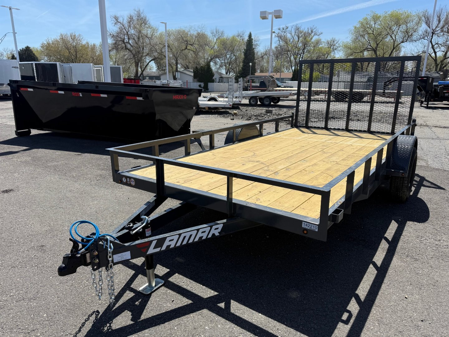 New 2025 Lamar Trailers 83X14 UTILITY 3K Utility Trailer