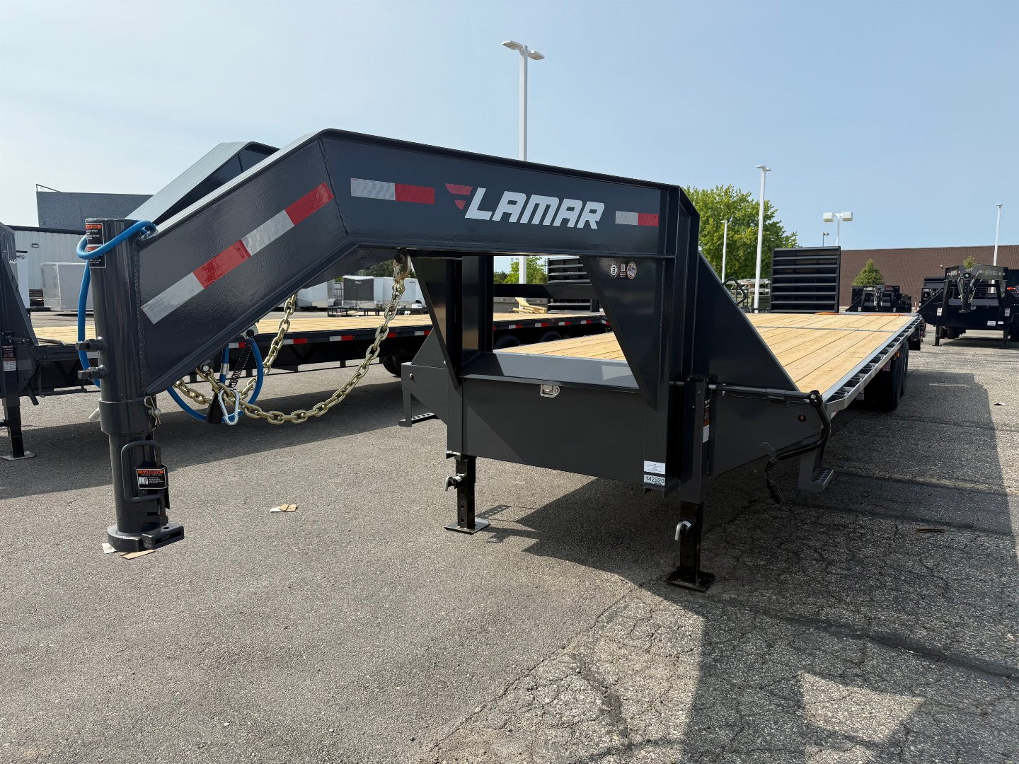 New 2025 Lamar Trailers 102X32 Flatbed Trailer for sale in Billings, MT