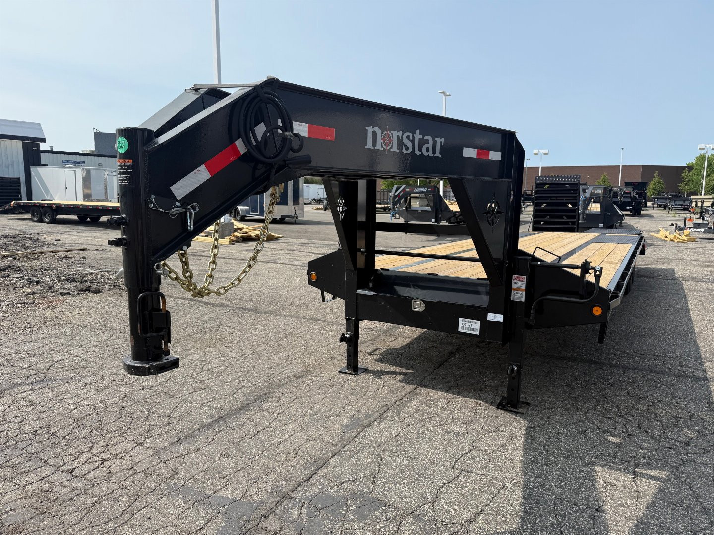 New 2026 Iron Bull 102X30 Flatbed Trailer