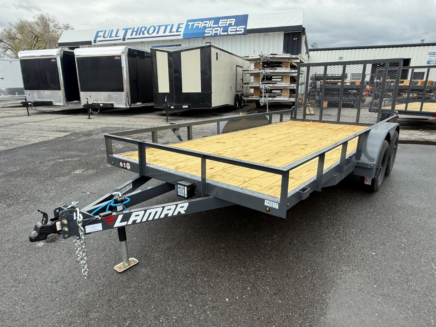 New 2025 Lamar Trailers 83X16 7K Utility Trailer for sale in Billings, MT