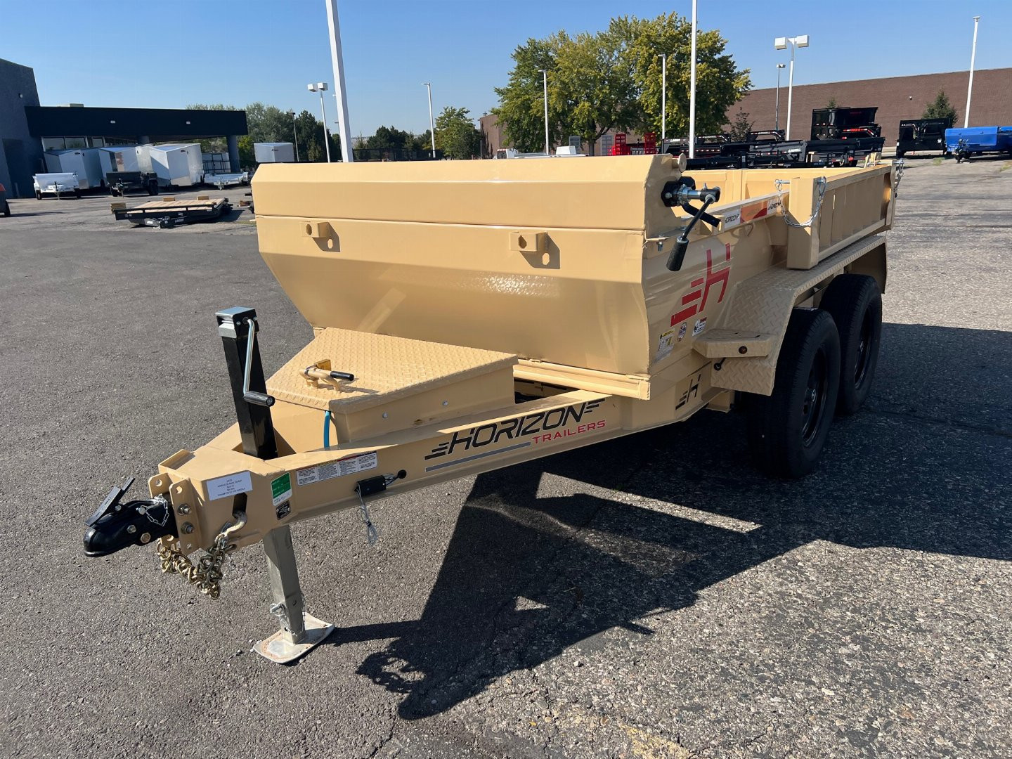 New 2025 Horizon Trailers 60X10 Dump Trailer