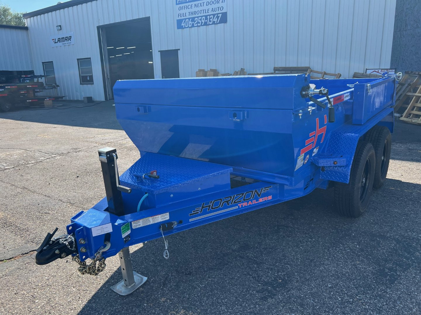 New 2025 Horizon Trailers 60X10 Dump Trailer