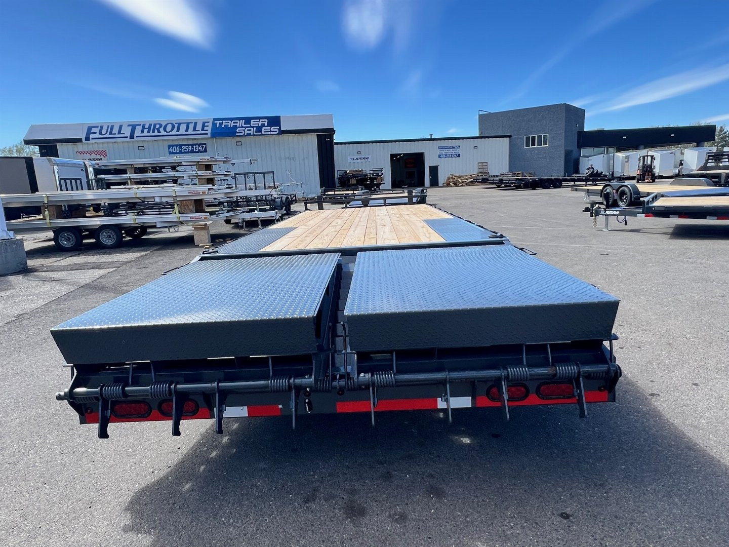 New 2024 Lamar Trailers 102X24 Equipment Trailer for sale in Billings, MT