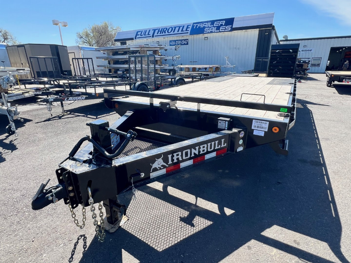 New 2024 Iron Bull 102X24 Equipment Trailer for sale in Billings, MT