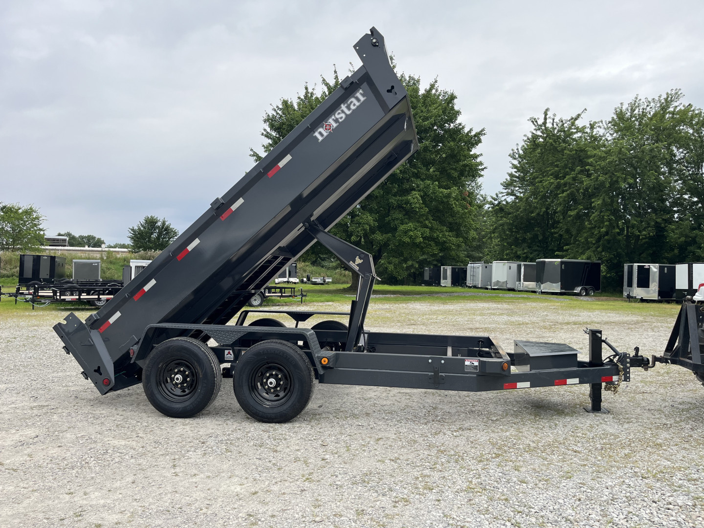 New 2026 Iron Bull 83X14 Dump Trailer 14K