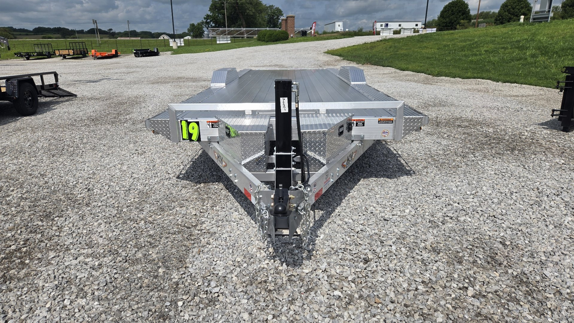 New 2026 H&H Aluminum Speed Loader® Tilt Car Hauler Trailer 82X24 (14K ...