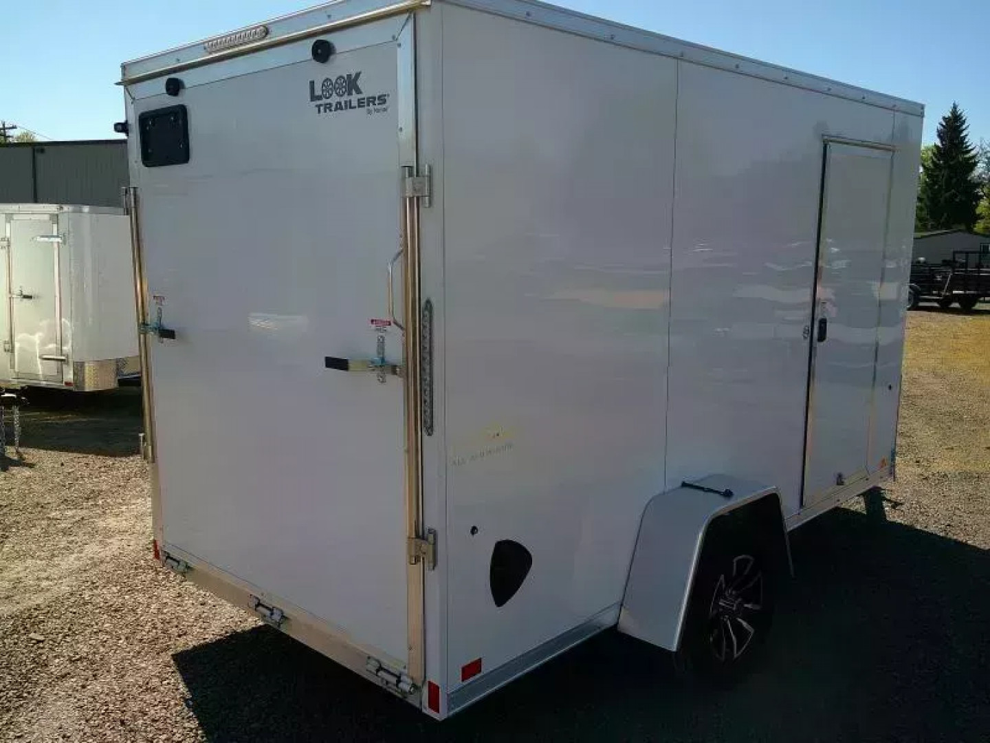 New 5x8 Single Axle 3K Enclosed Cargo Trailer