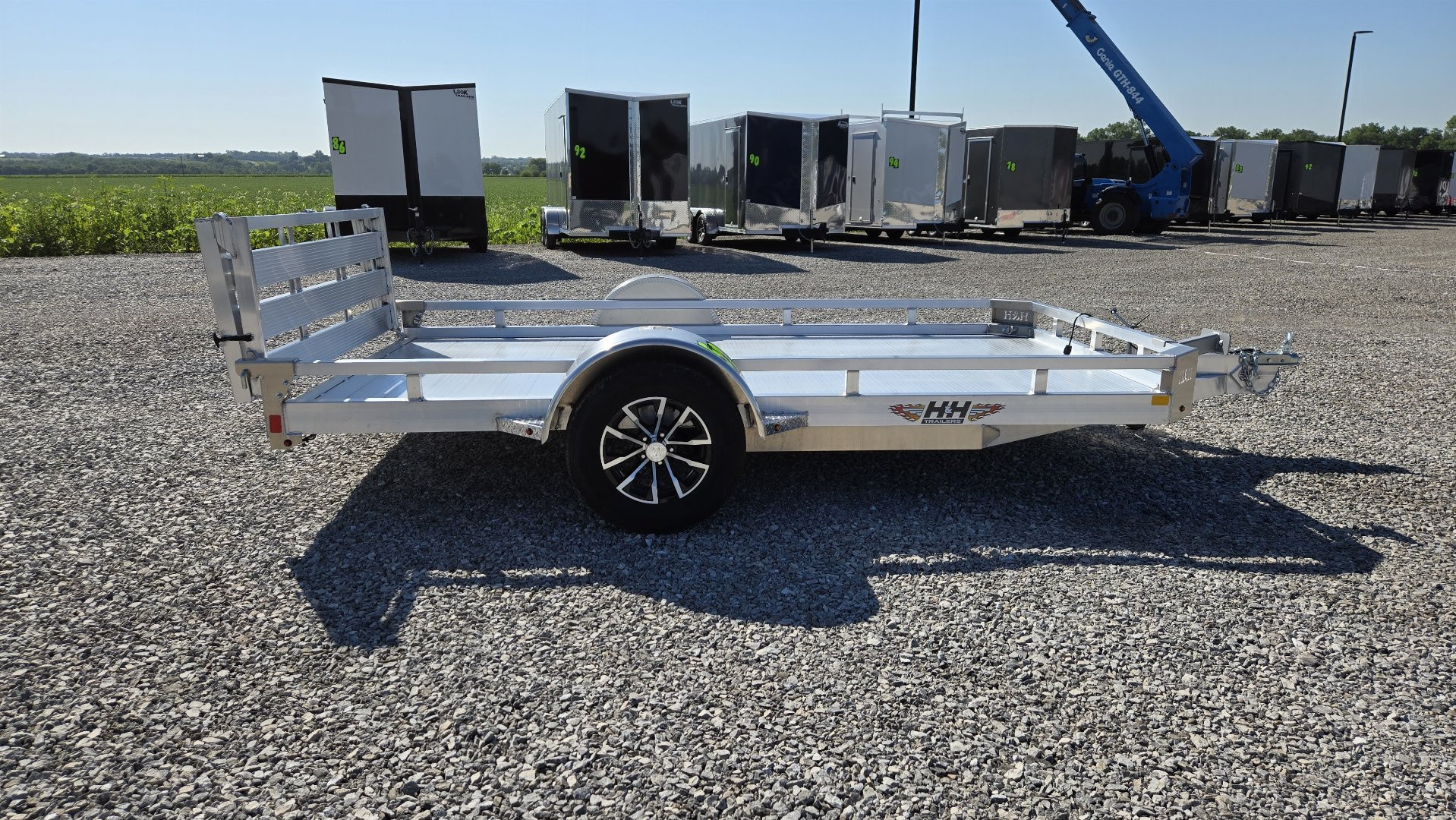 New 2025 H&H TRAILERS H7812LSA-030 Utility Trailer for sale in Clarinda, IA