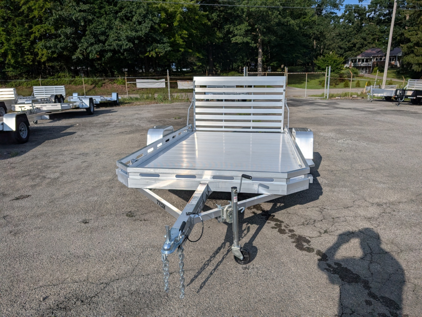 New 2026 Aluma 7712H-S-TG Utility Trailer