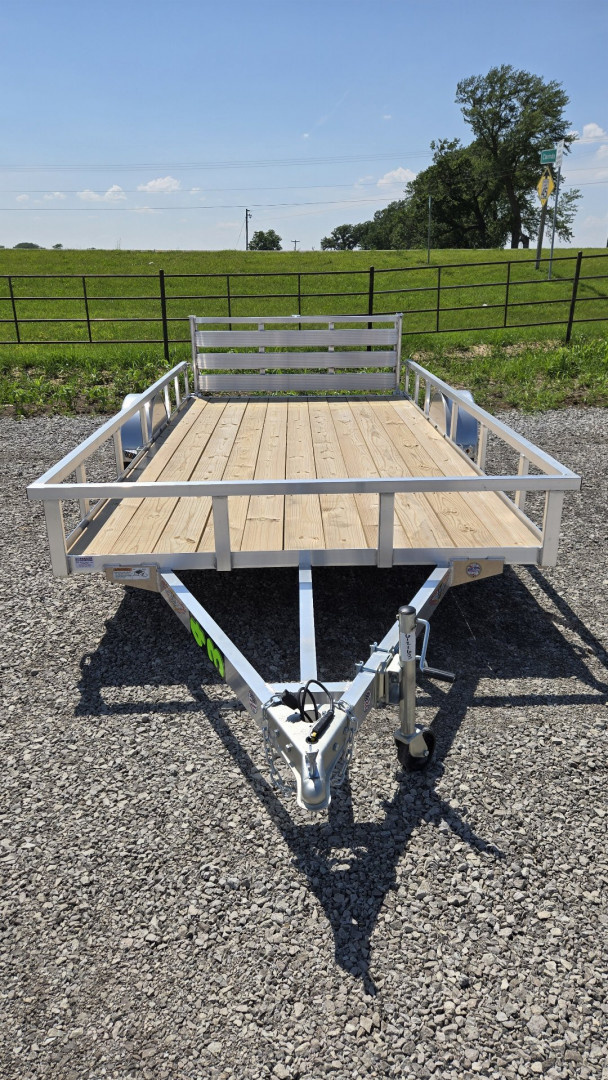 New 2025 H&H 82X14 Utility Trailer Rail Side Aluminum (3K) for sale in ...