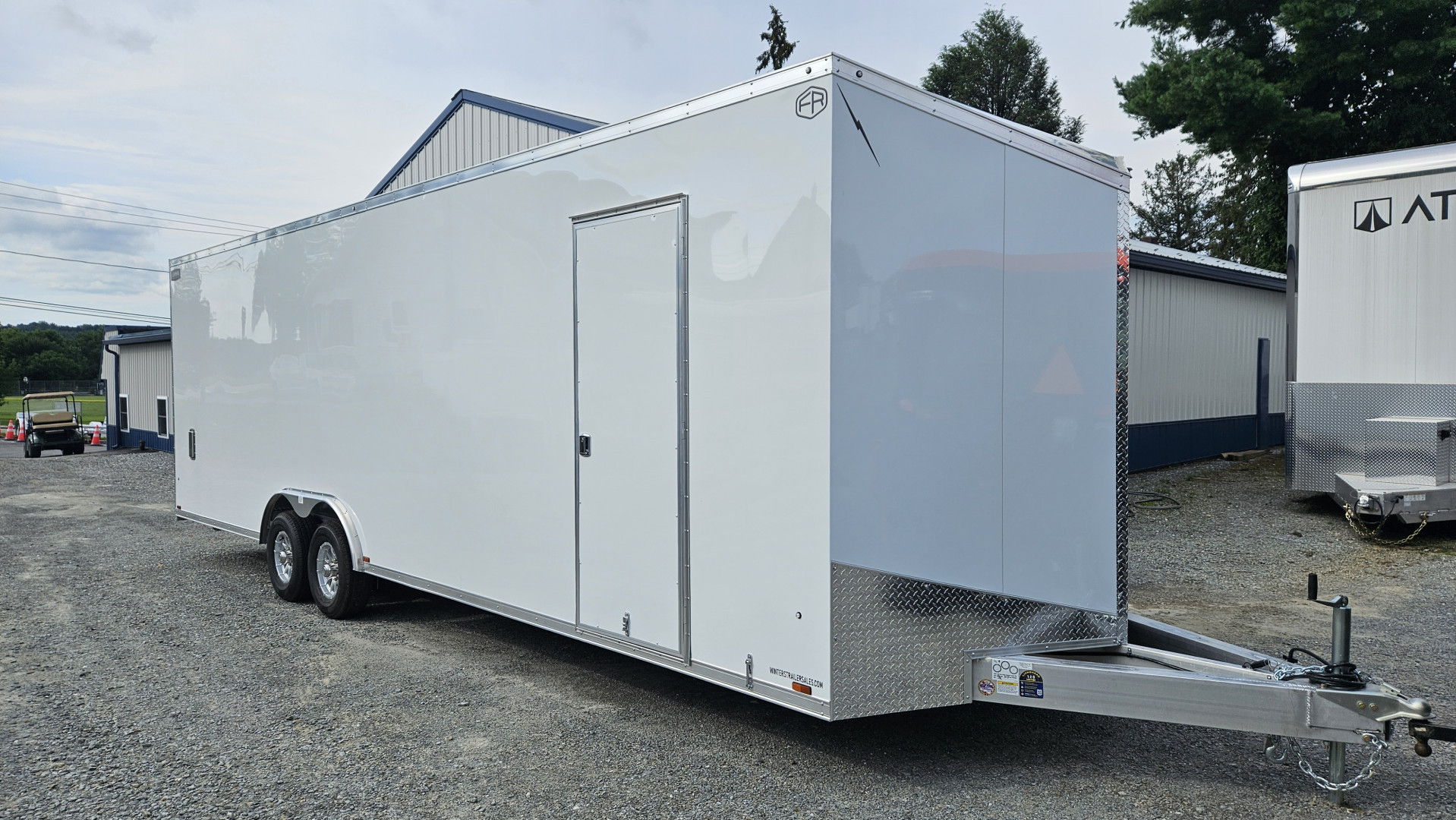 New 2026 Lightning Trailers V8.5X28TA Car / Racing Trailer
