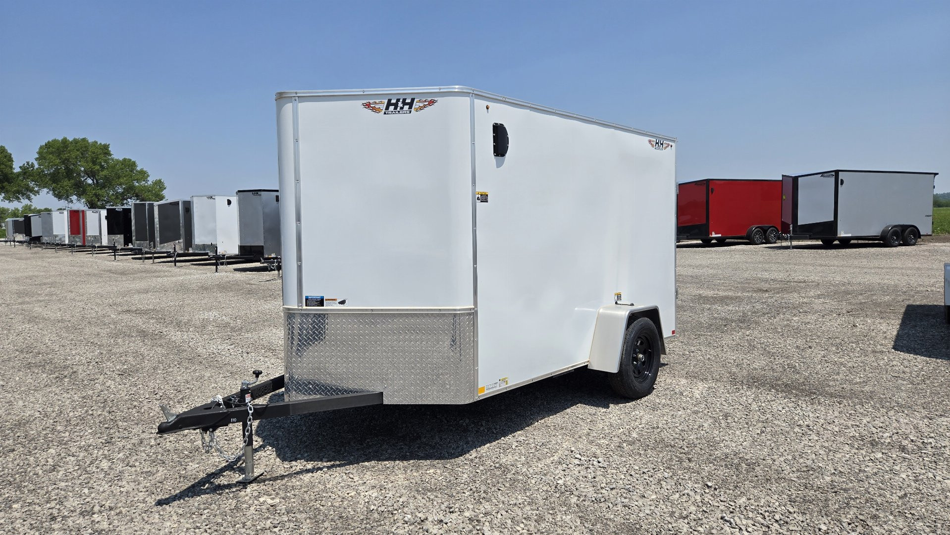New 2025 H&H TRAILERS 6X10 HH Series Flat Top V-nose (3.5K) for sale in ...
