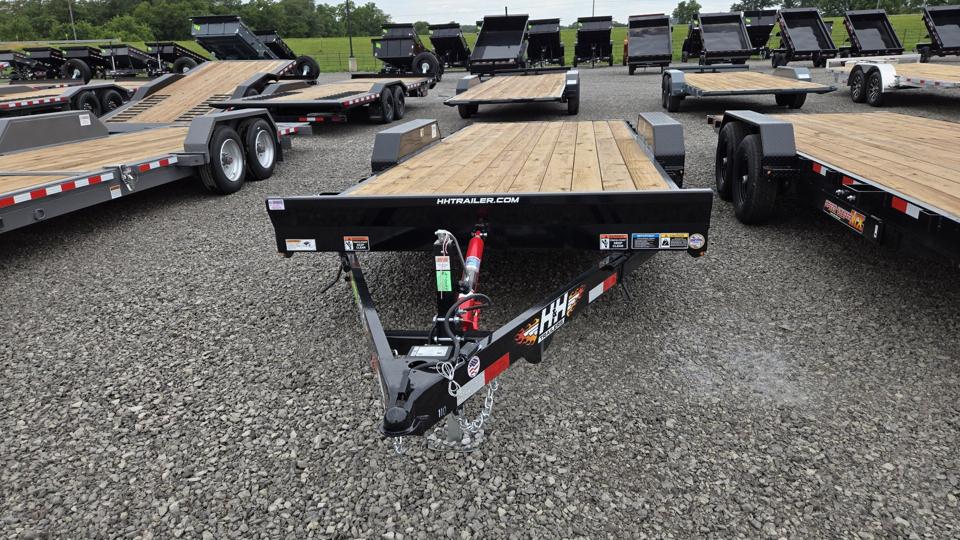 New 2025 H&H Trailers 82x20 MX Manual Tilt Car Hauler 7k for sale in ...