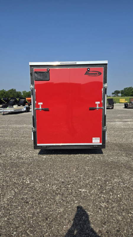 New 2025 FORMULA 6X12 Traverse Flat Top V-nose Trailer (3K) +6' Height ...
