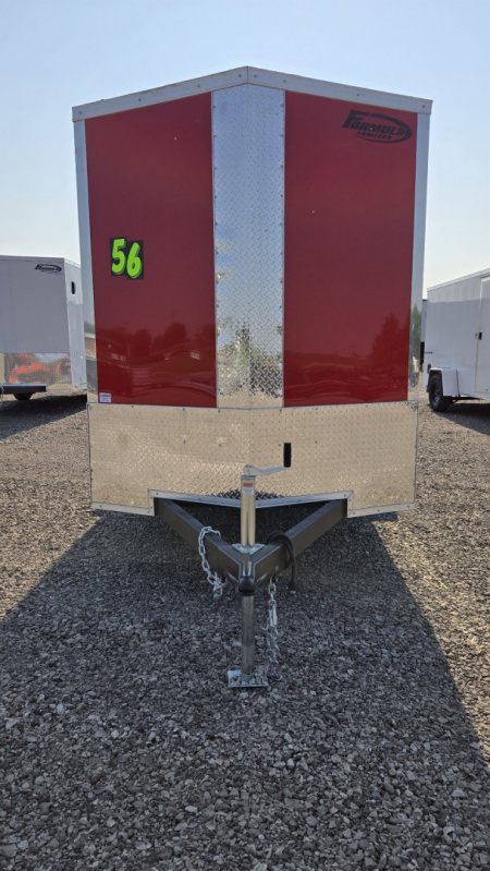 New 2025 FORMULA 6X12 Traverse Flat Top V-nose Trailer (3K) +6' Height ...
