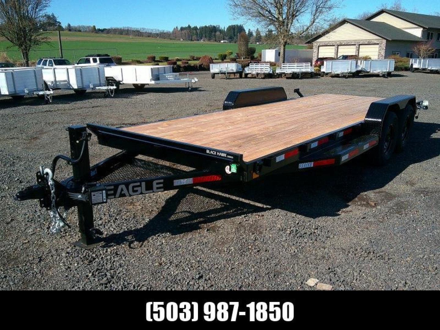 New 2025 EAGLE TRAILERS BHFB720TA5 Equipment Trailer
