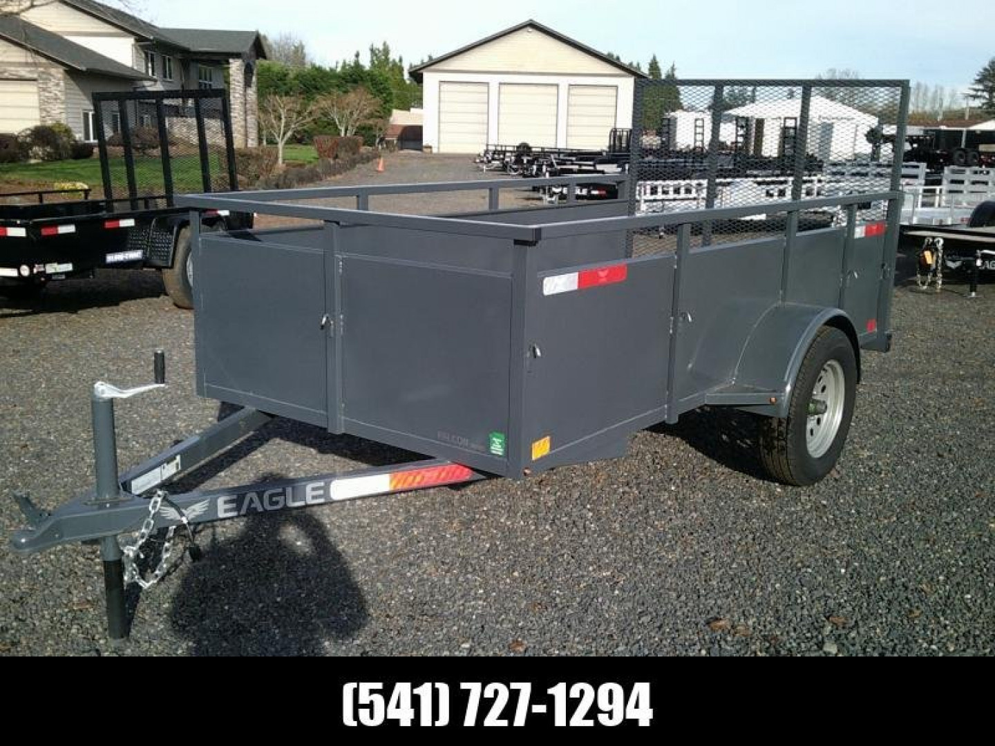 New New 5x10 Single Axle 3K Open Utility Trailer