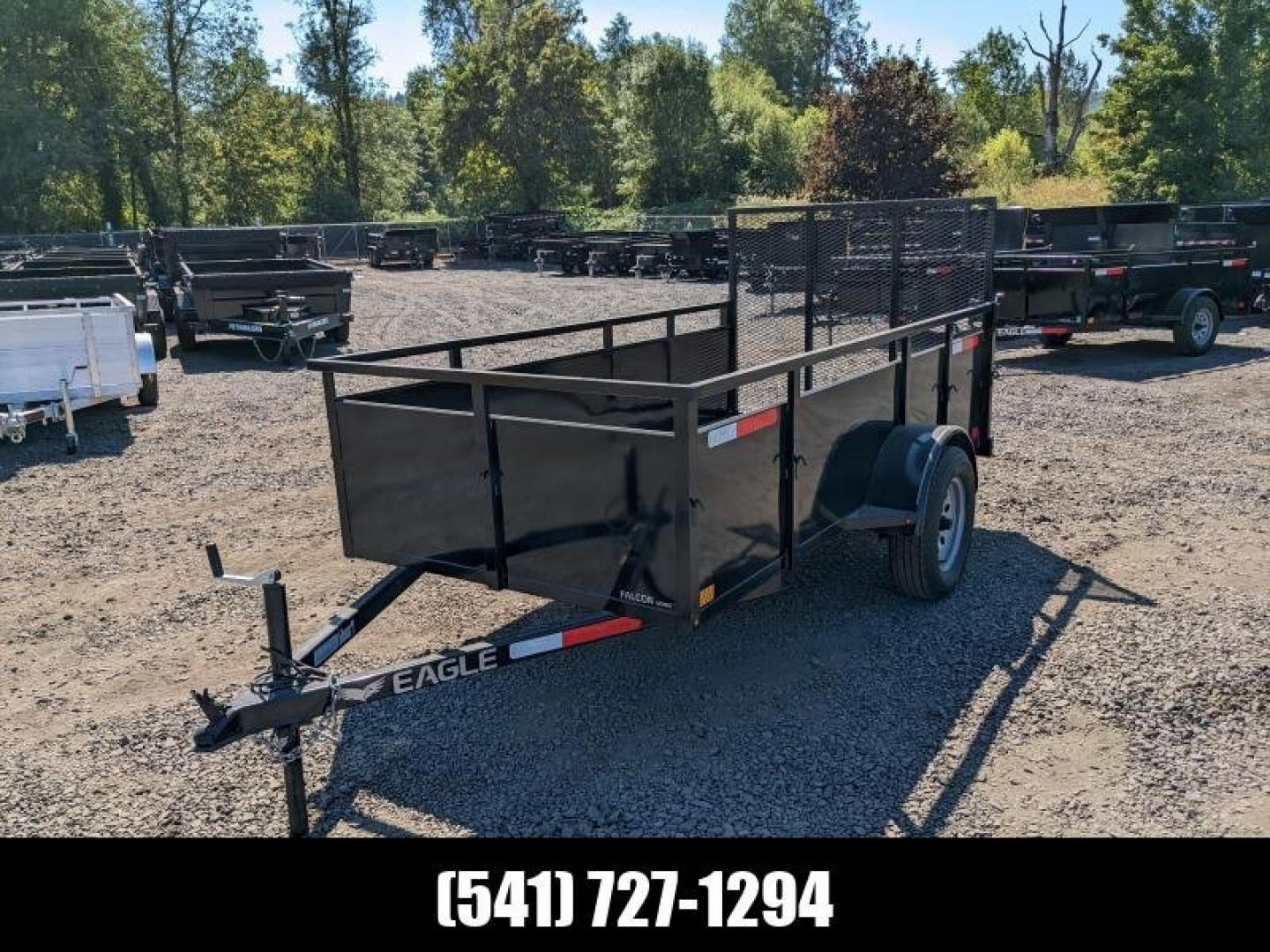 New New 5x10 Single Axle 3K Open Utility Trailer