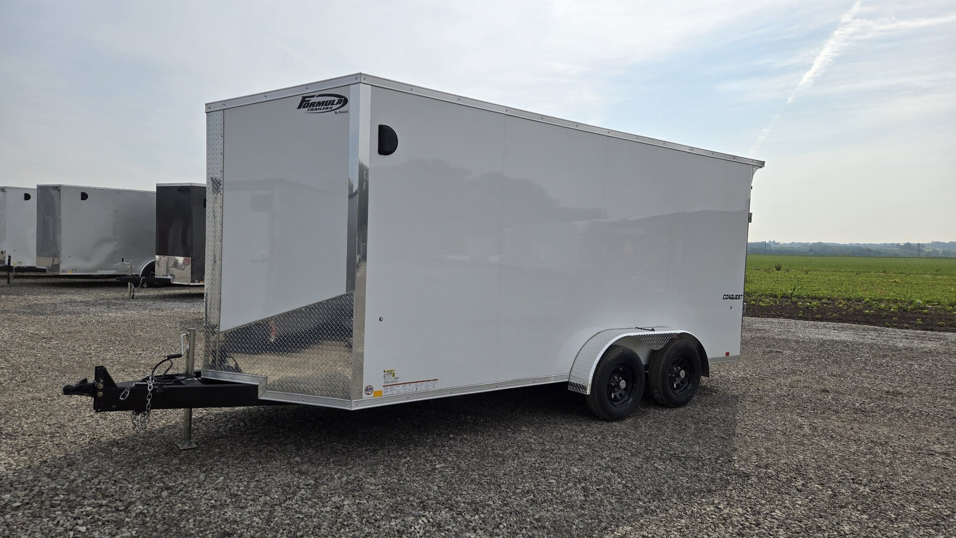 New 2025 FORMULA Conquest 7X16 Flat Top Sloped V-nose (7K) for sale in Clarinda, IA