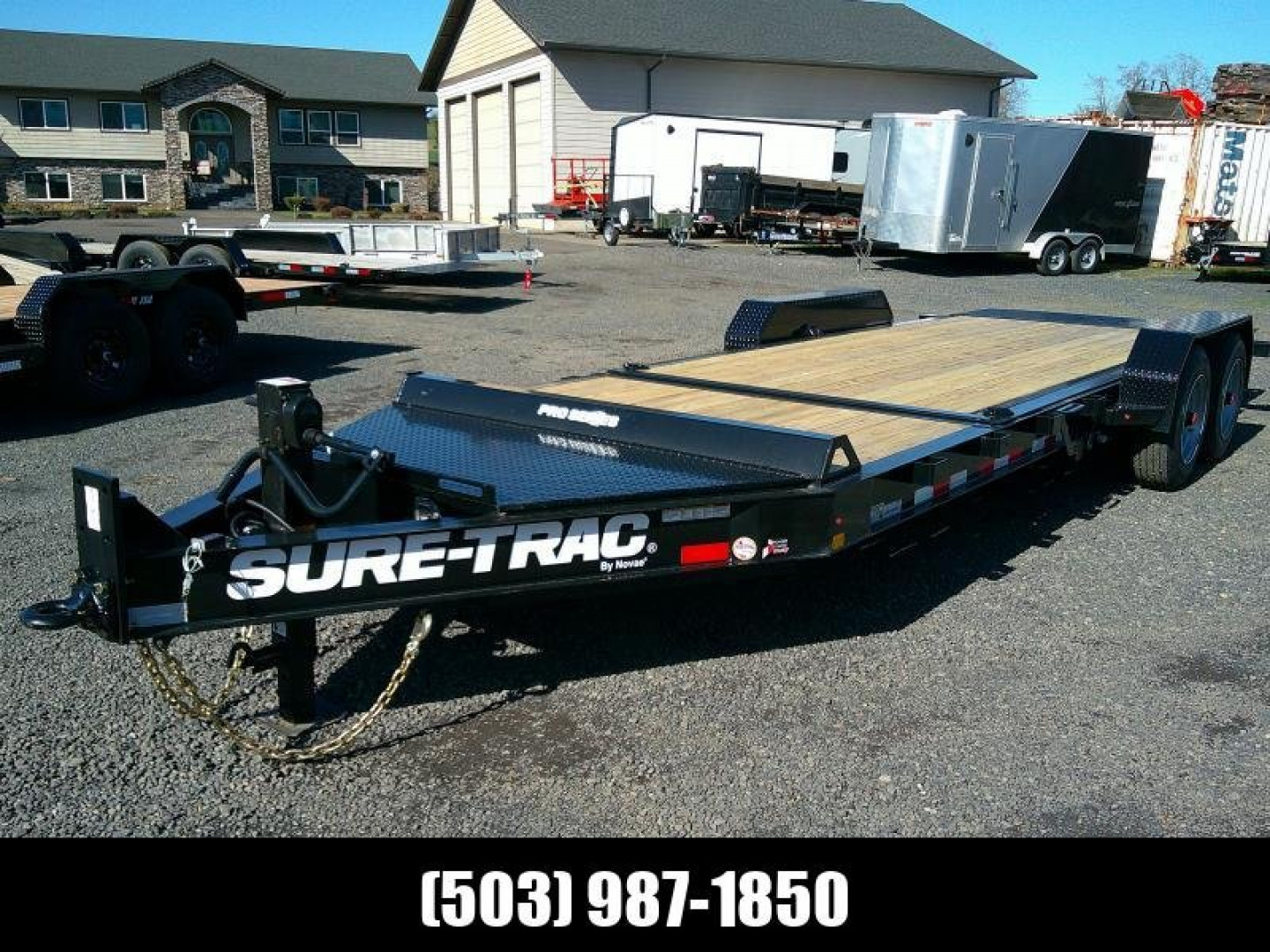 New 2025 Sure-Trac 7 X 16+4 Pro Series Beam Tilt Equipment 17.6K