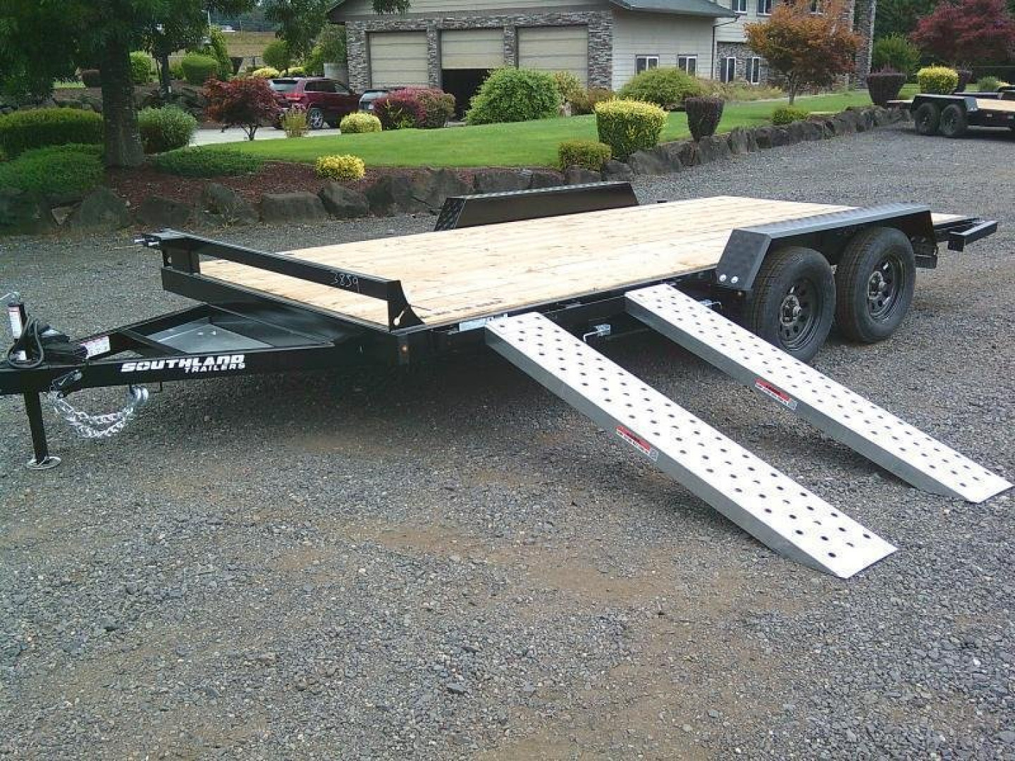 New BLOWOUT SALE! 7x16 Tandem Axle 7K Car Haul Trailer