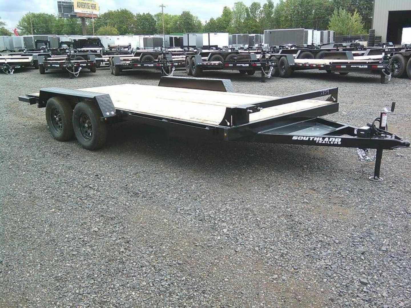 New BLOWOUT SALE! 7x16 Tandem Axle 7K Car Haul Trailer