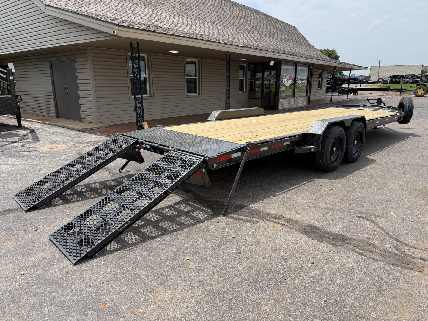 New 2026 MAXX-D 83"x24' BP HD I-Beam Equipment Trailer – EHX