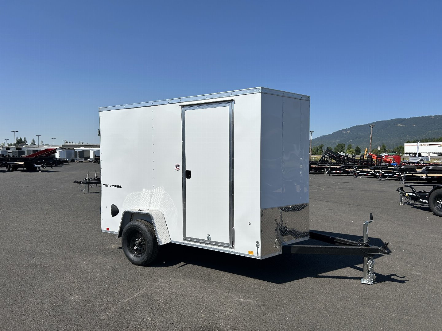 New 2025 Formula 6x10 Single Axle Enclosed Trailer w/ Rear Double Doors ...