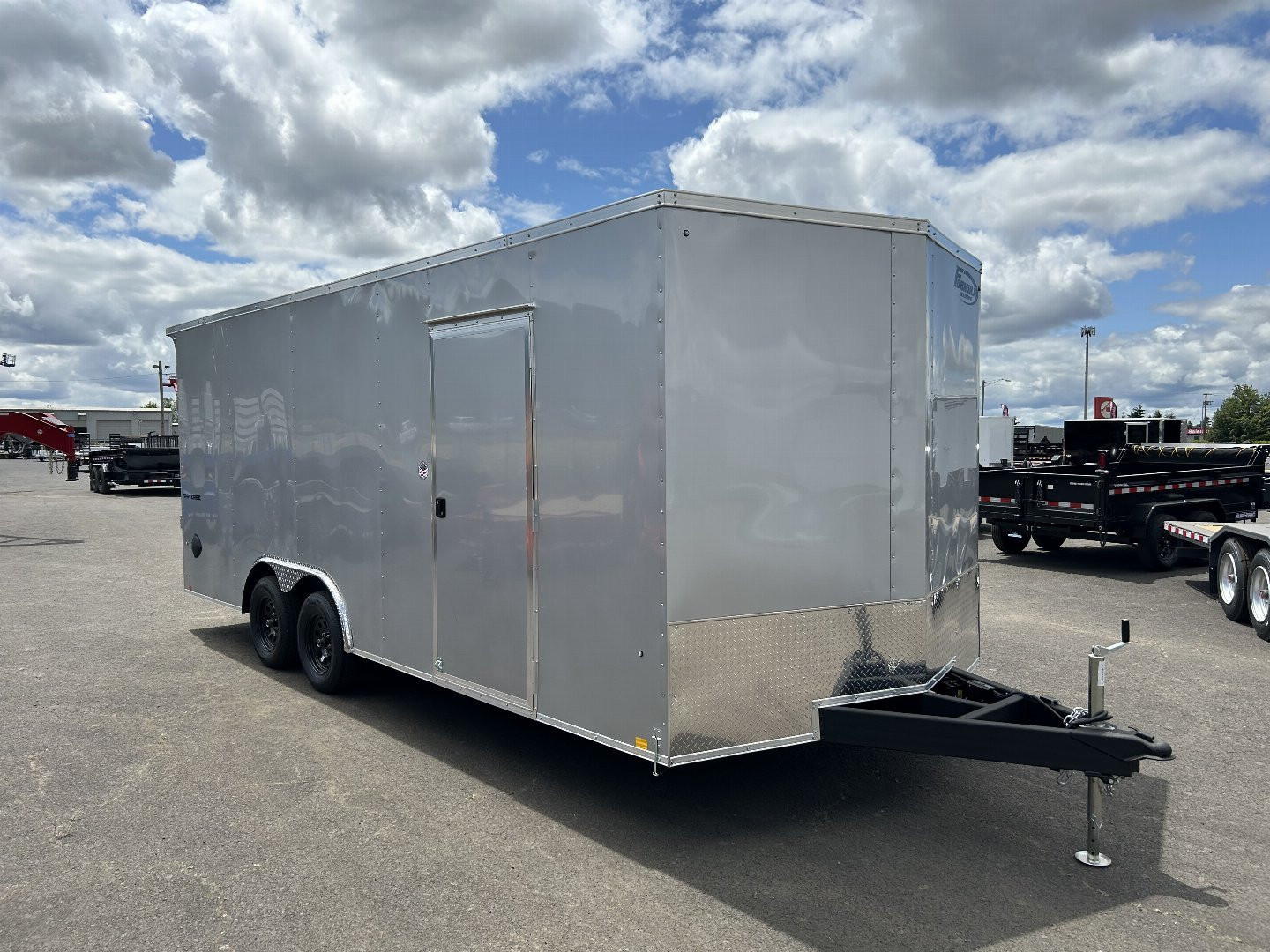 New 2025 Formula 8.5X20 Enclosed Steel Tandem Axle Carhauler Trailer 7K ...