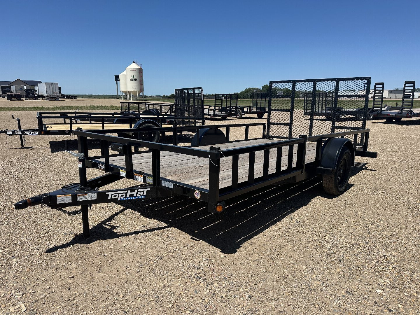 New 2025 Top Hat Quad Hauler 14x83 Utility Trailer