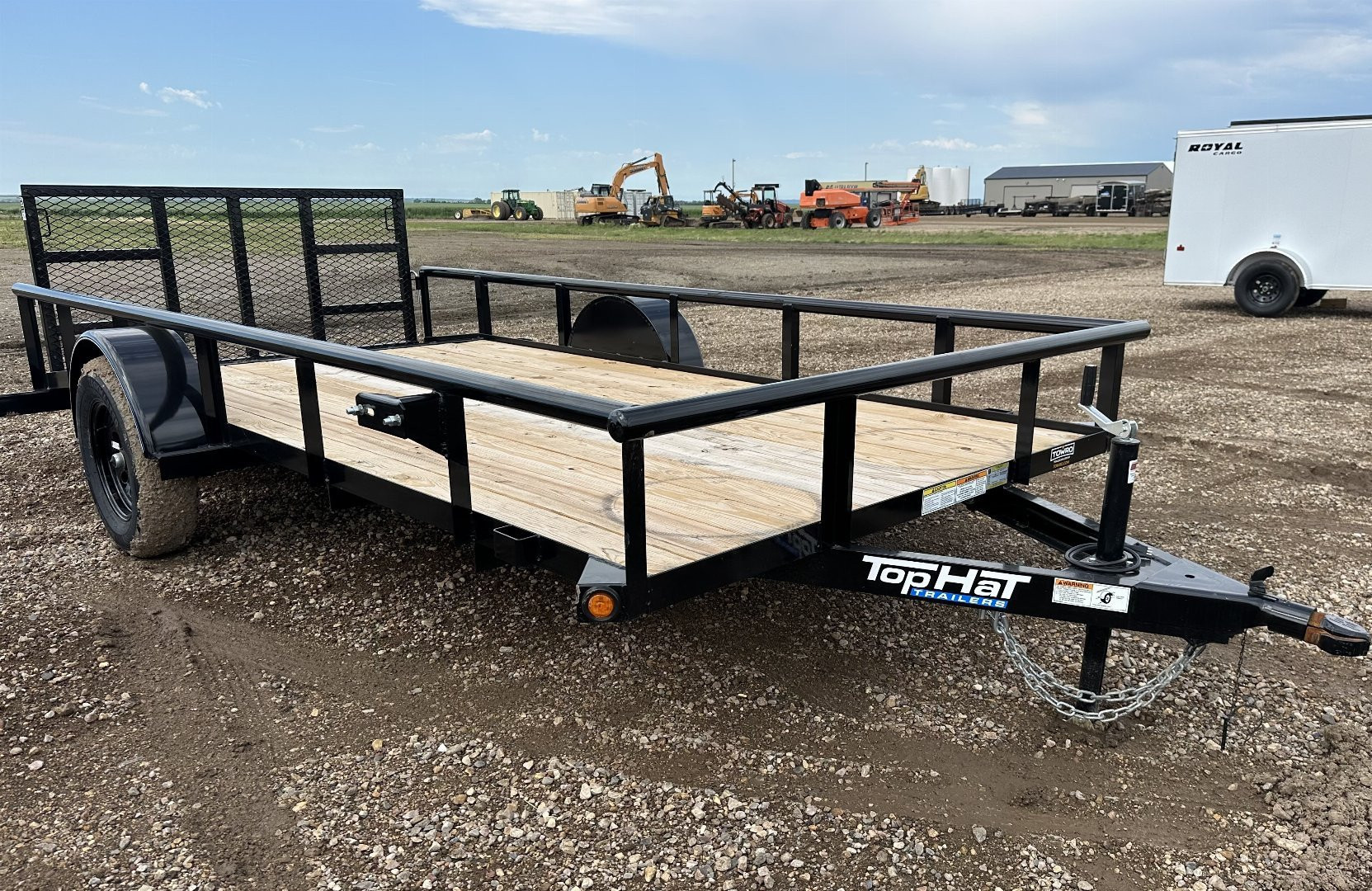 New 2025 Top Hat 14x83 DSP Utility Trailer