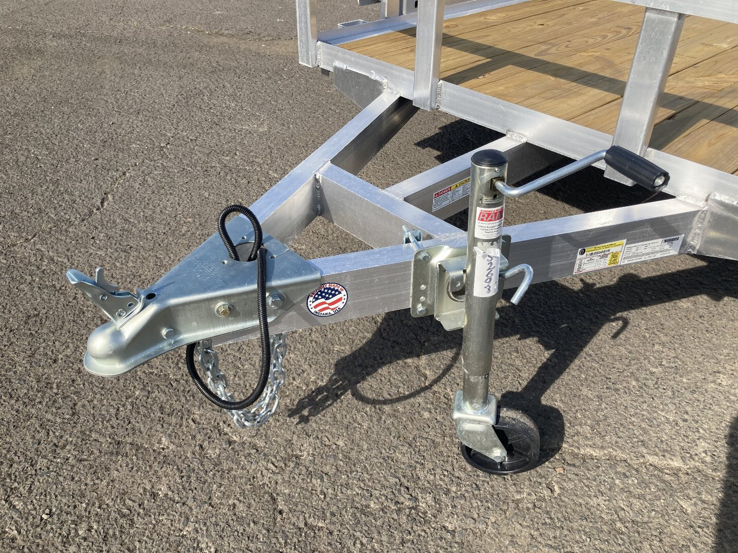 New 2025 Sure-Trac 5'X8' (3K GVWR) Aluminum Open Single Axle Utility ...