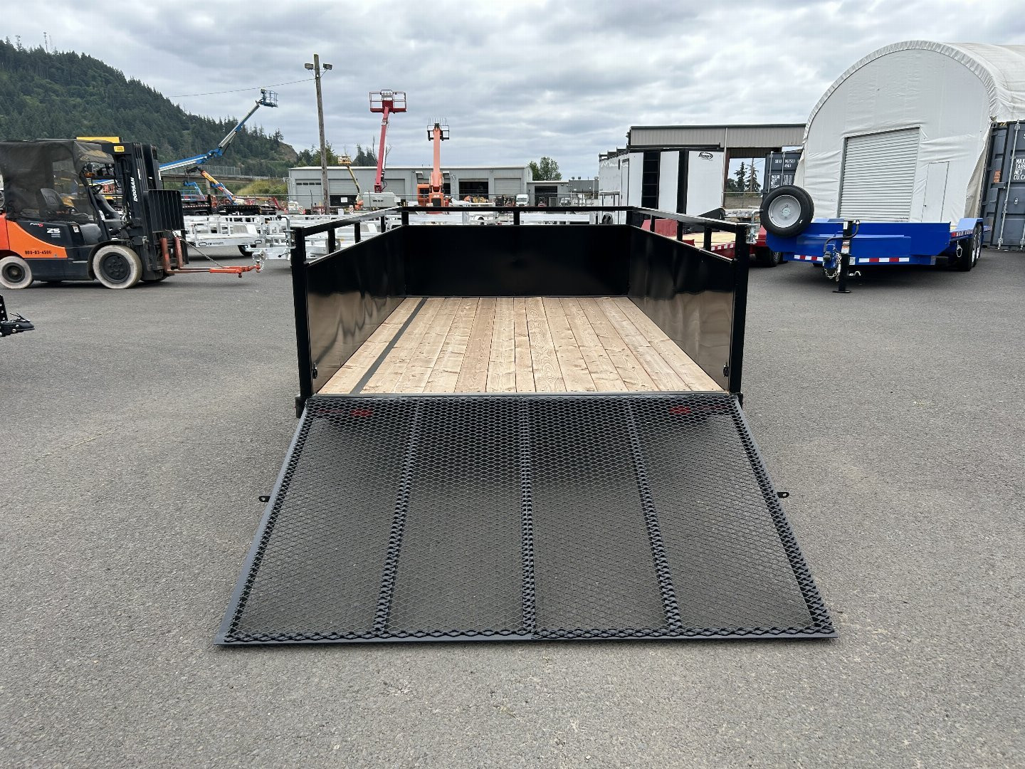 New 2025 Eagle 6'X10' (3K GVWR) Open Utility Trailer with Rear Ramp for ...
