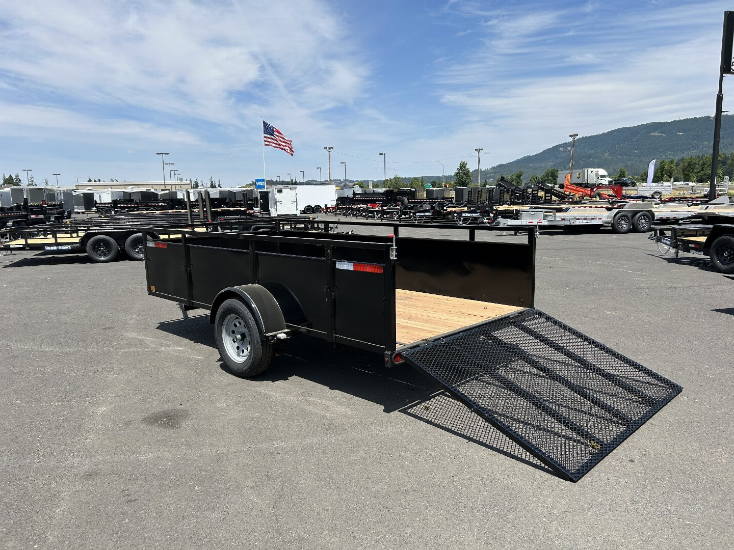 New 2025 Eagle 6x10 Open Steel Utility Trailer 3K GVWR for sale in ...