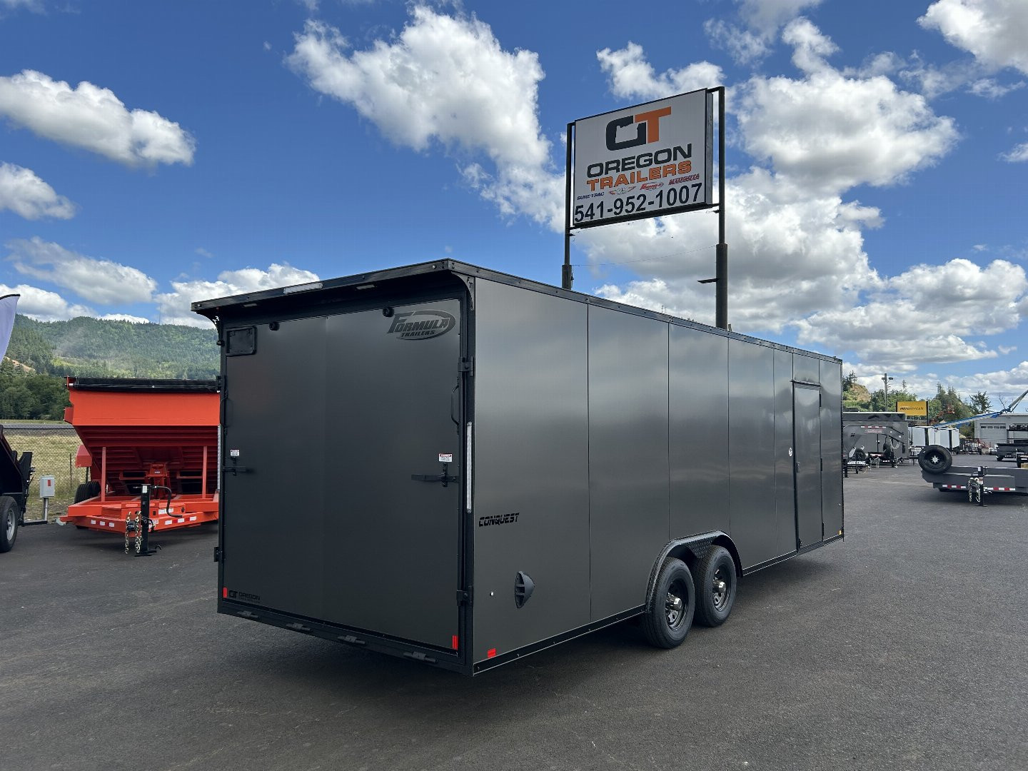 New 2025 Formula 8.5'X24' (10K GVWR) Enclosed Steel Car Hauler Trailer ...